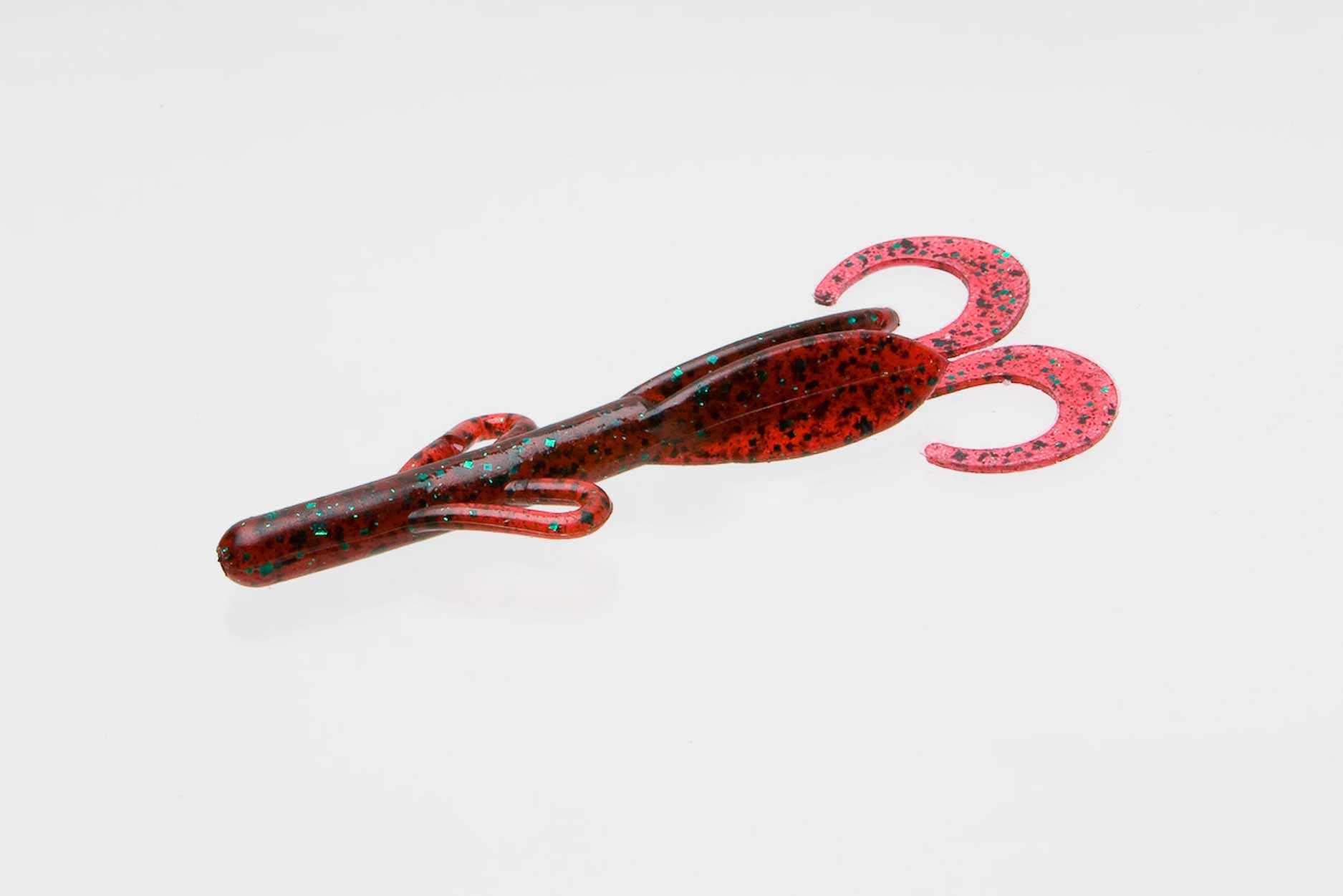 Zoom Baby Brush Hog 5.5in 12/bag Red Bug – Danny King Bait