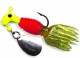 Blakemore Crappie Tamer 1/16oz 2ct Chart/Orange/Chart – Danny King Bait